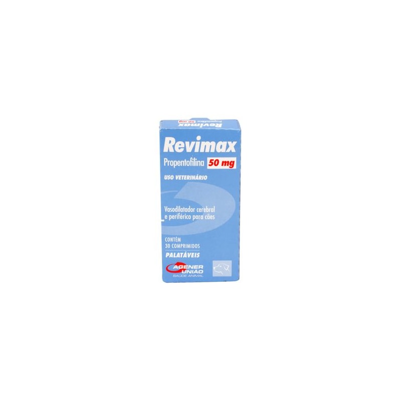 Revimax 50 Mg C/30 Comprimidos - Pet Cães e Cia